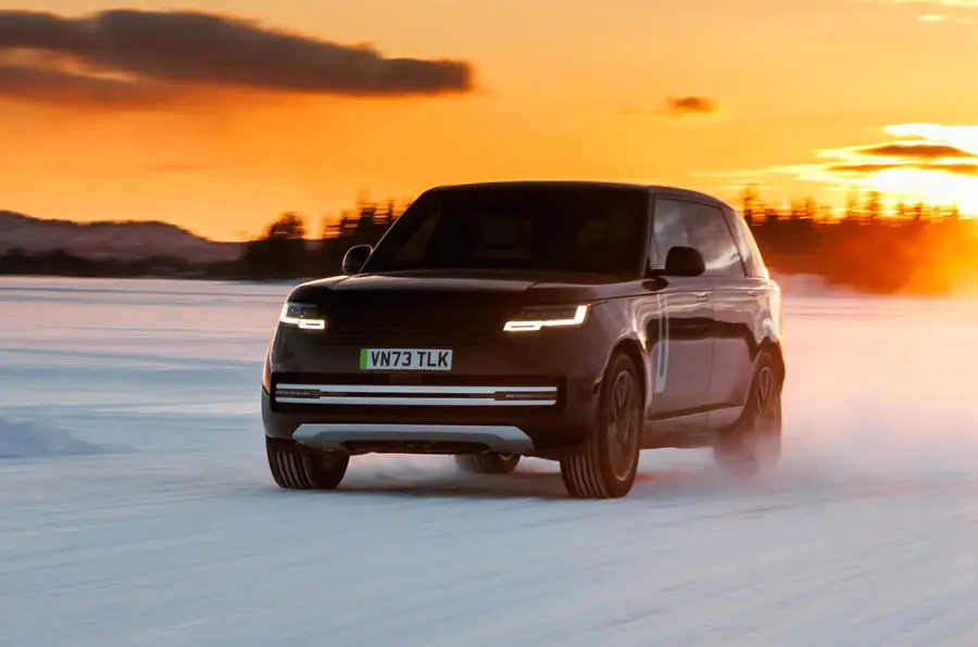 Extreme Cold Testing for Range Rover Electric