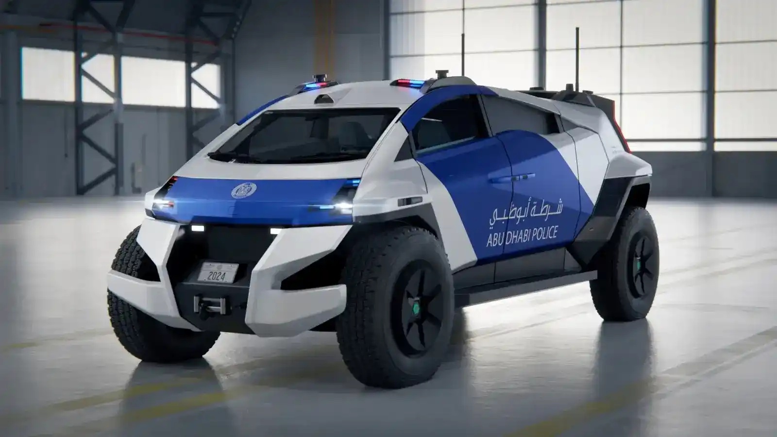Abu Dhabi Unveils Eneron Magnum MK1 the Future of Police Patrols